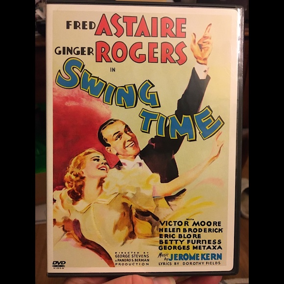 Media | Swing Time Dvd Fred Astaire Ginger Rogers | Poshmark